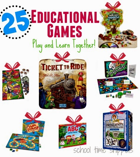 25 Educational Games for All Ages | School Time Snippets