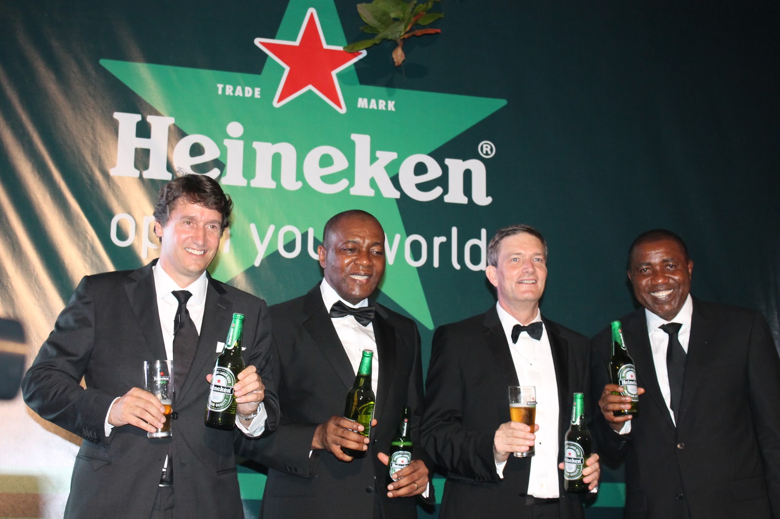 L-R Mr Walter Drenth, Marketing Director, Mr Victor Famuyibo, HR ...