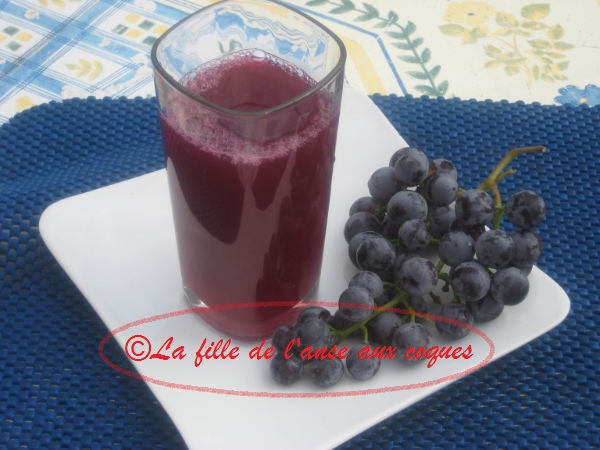 La fille de l'anse aux coques: JUS DE RAISINS