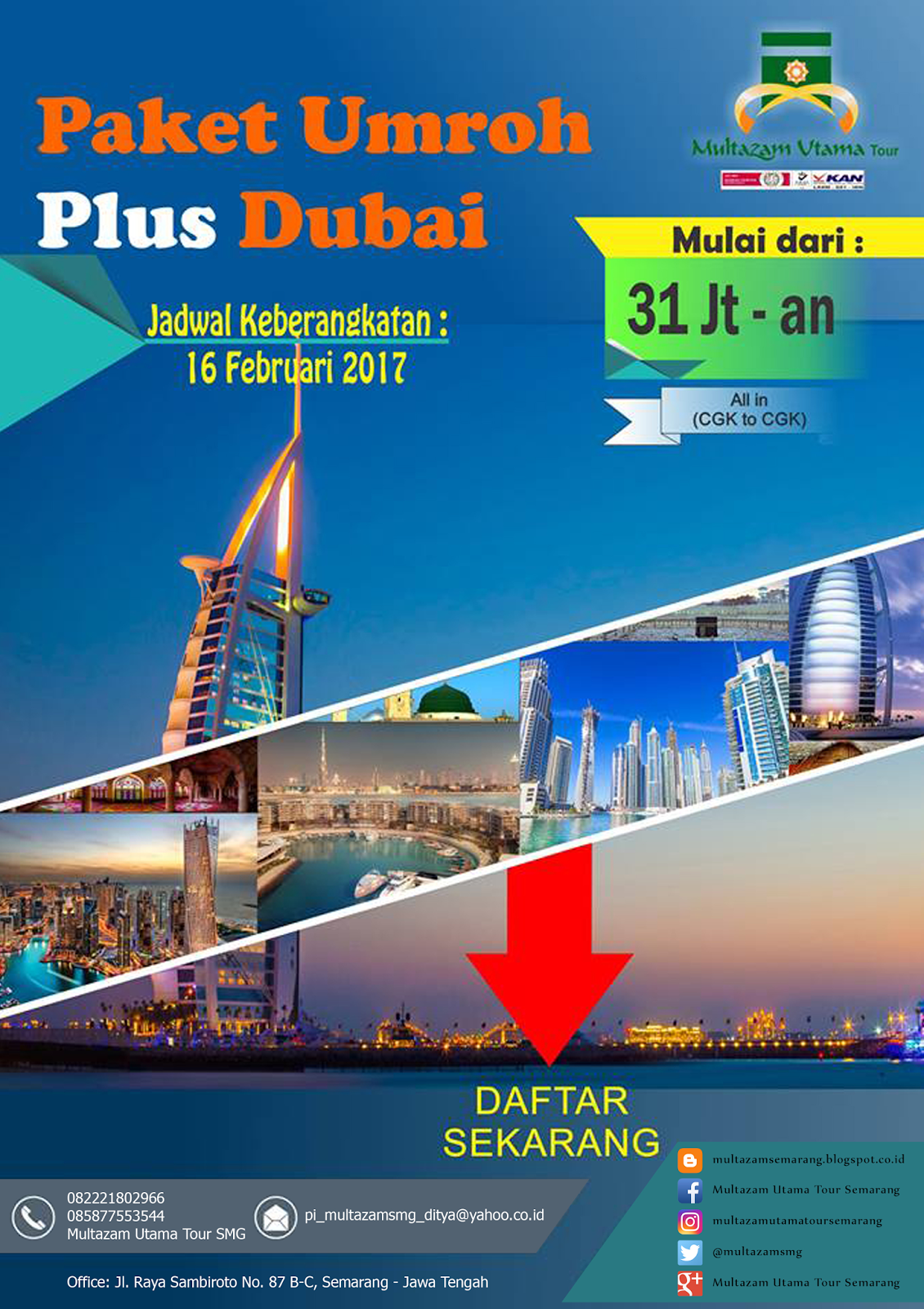 PT Tisaga Multazam Utama Penyelenggara Perjalanan Haji Khusus dan Umrah ...