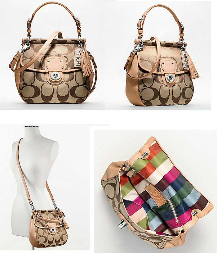 MyLilCoachStore: Coach New Poppy Signature Willis 19034