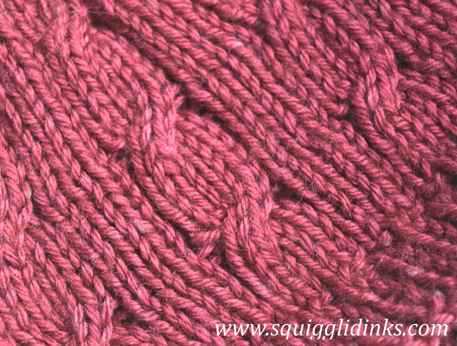 Easy Cable Hat Pattern – Squigglidinks