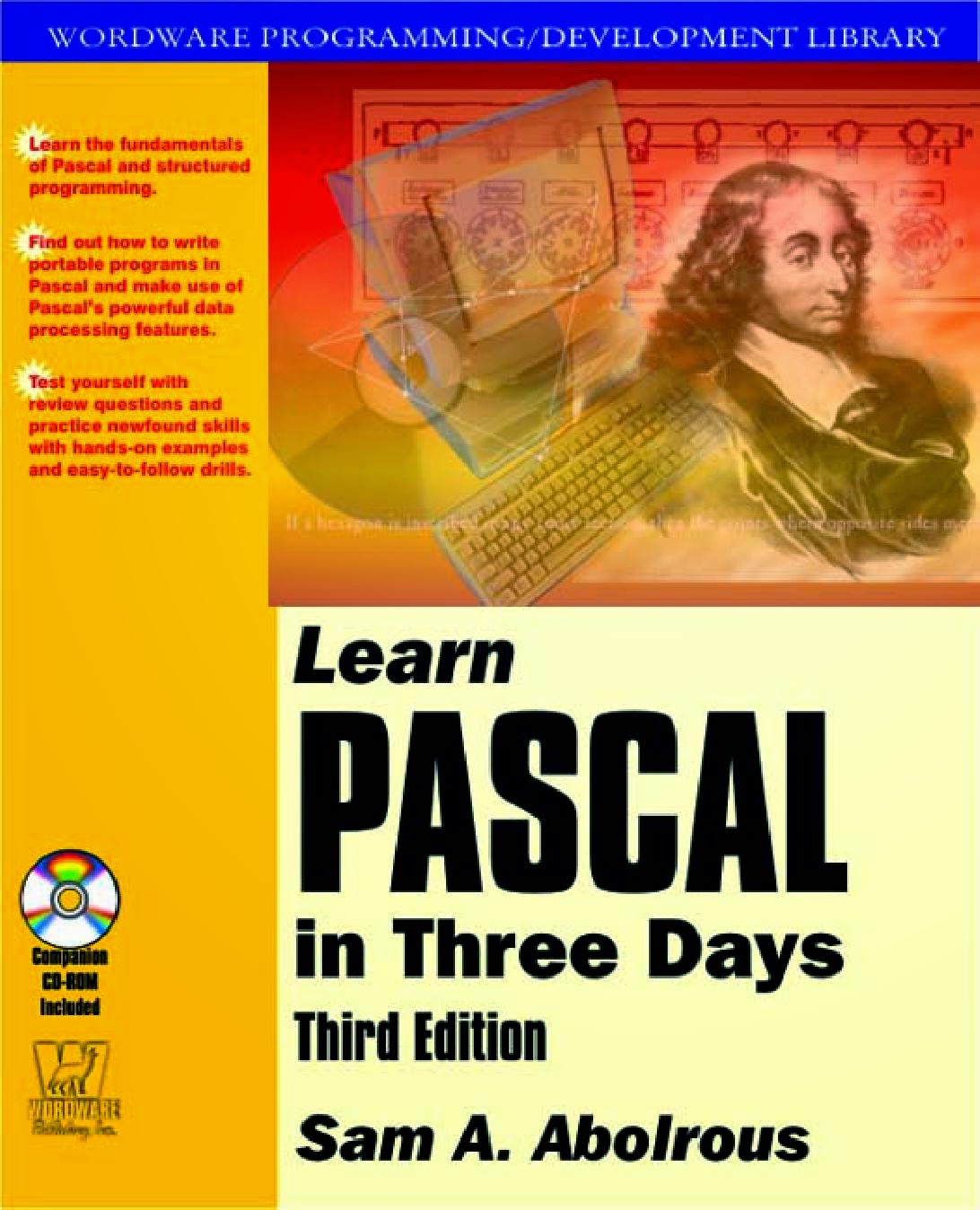 Free Pdf Books Learn Pascal In Three Days