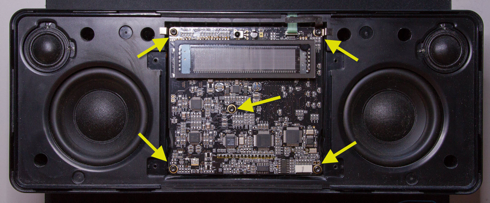 Joe's Technology Blog: Logitech Squeezebox Boom VFD Display Repair Guide