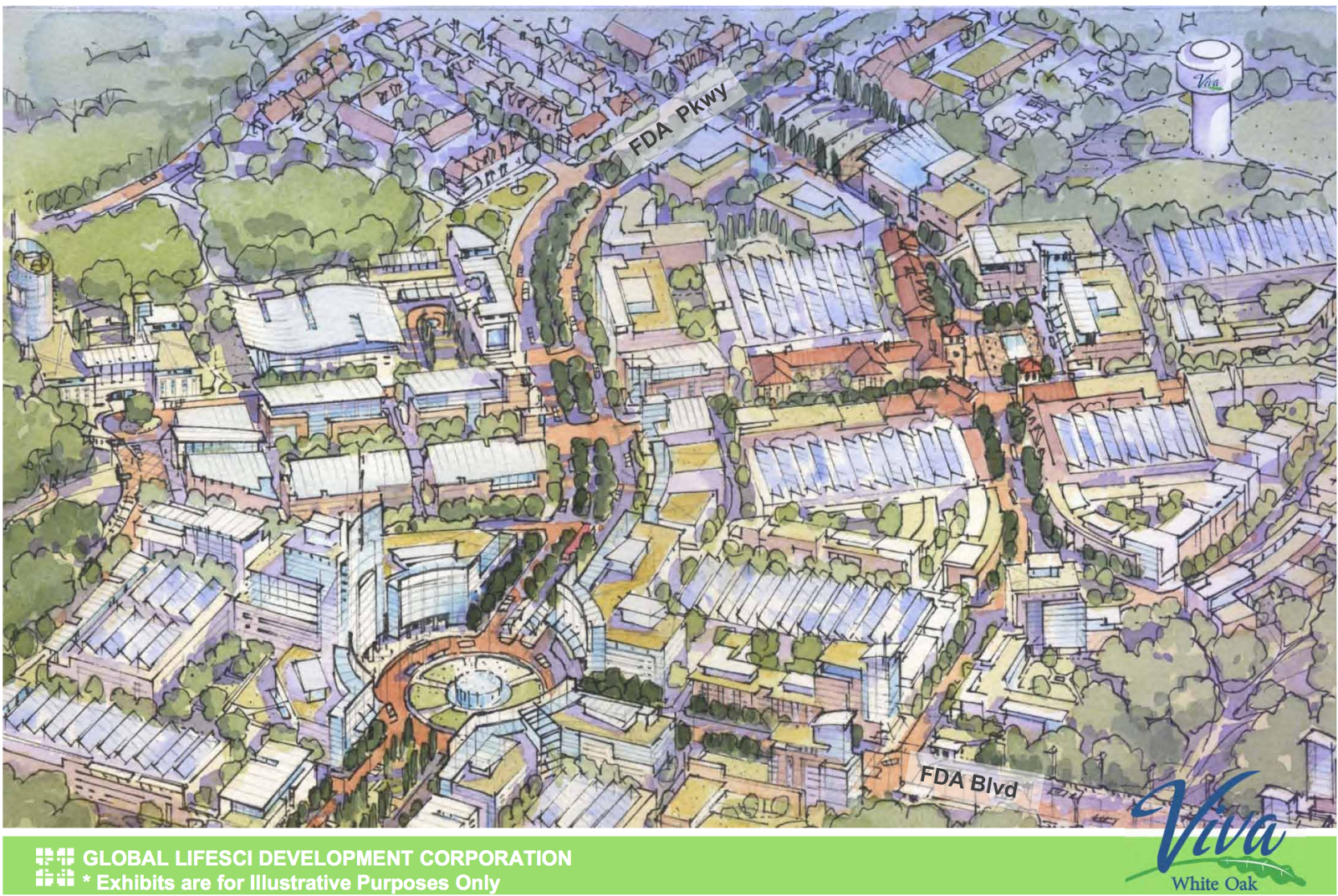 just up the pike: plans for viva white oak are finally taking shape