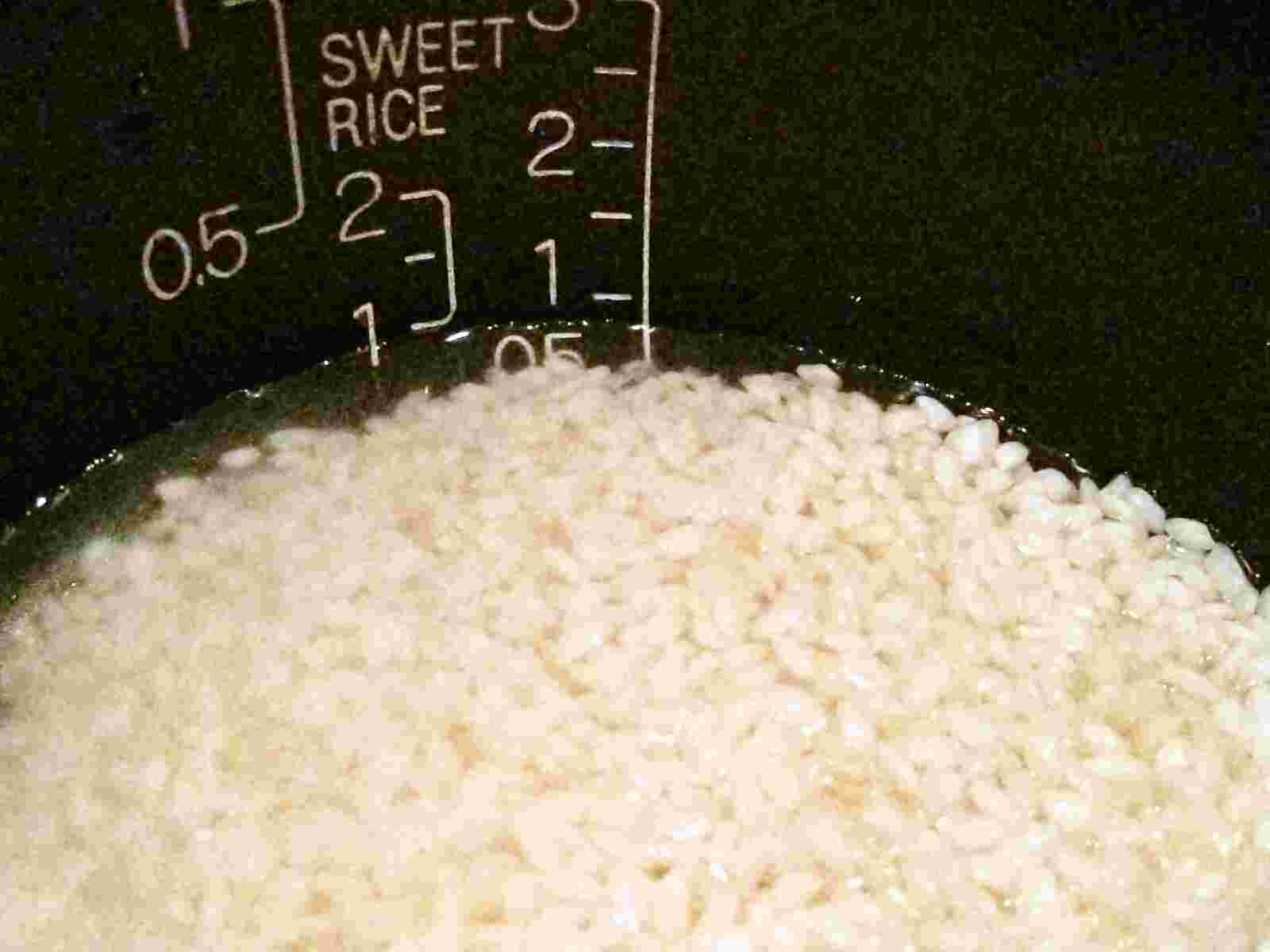 Recipes for Tom: Ginnan gohan / gingko nut rice