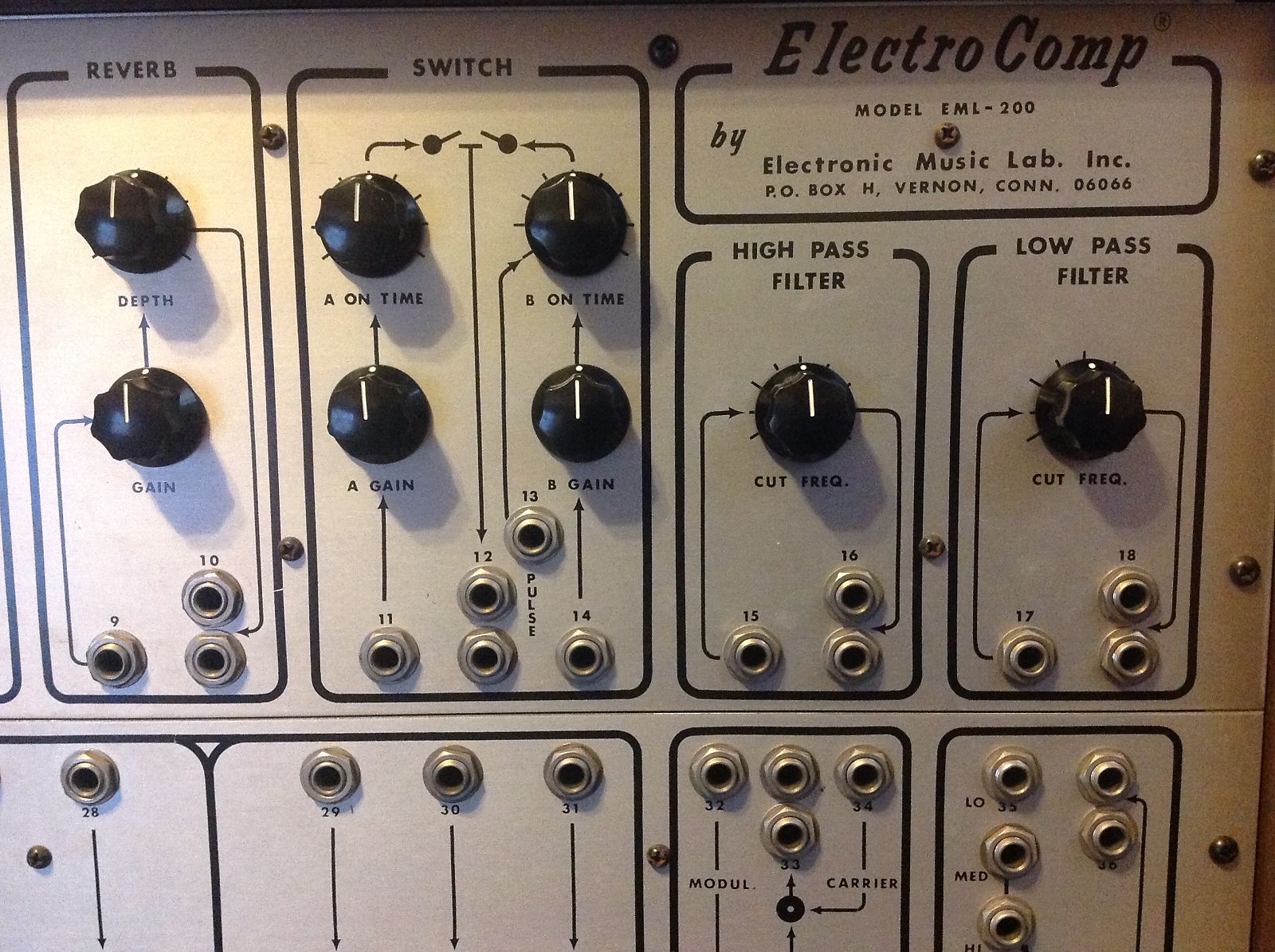 MATRIXSYNTH: Electronic Music Laboratories ElectroComp EML-200