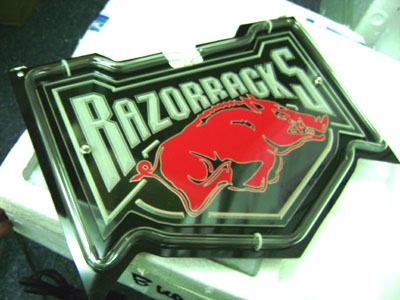 Wiki Neon Sign Blog: NCAA University of Arkansas RAZORBACKS Football ...