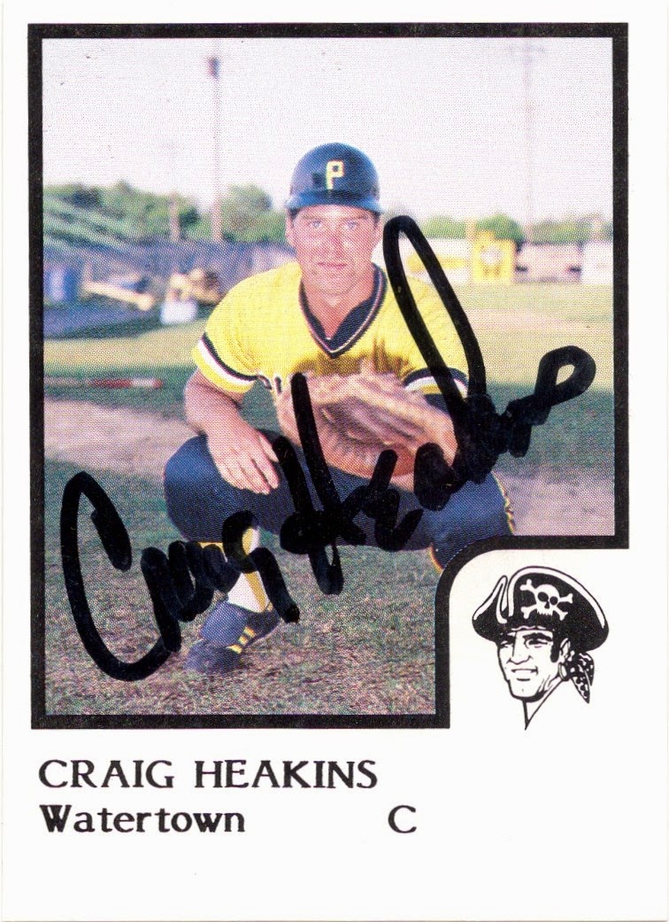 1986 PROCARDS PROJECT: CRAIG HEAKINS