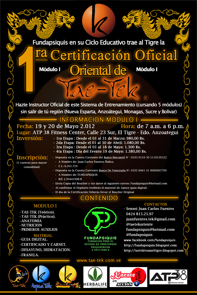 TAE TEK TEAM EL TIGRE