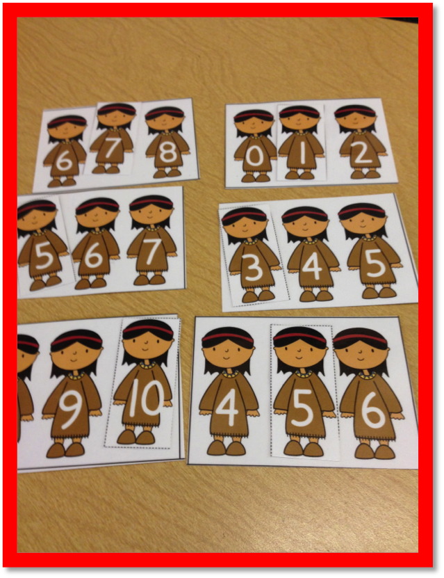 Math Centers for November | Time 4 Kindergarten