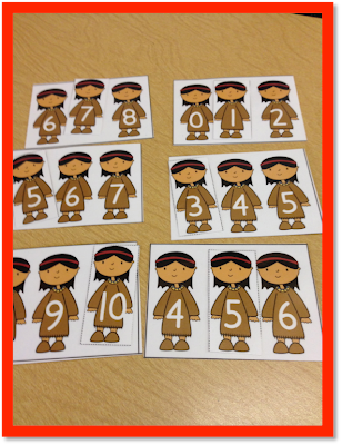 Math Centers for November | Time 4 Kindergarten