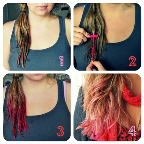 Eyeline & Define: Hair Chalking