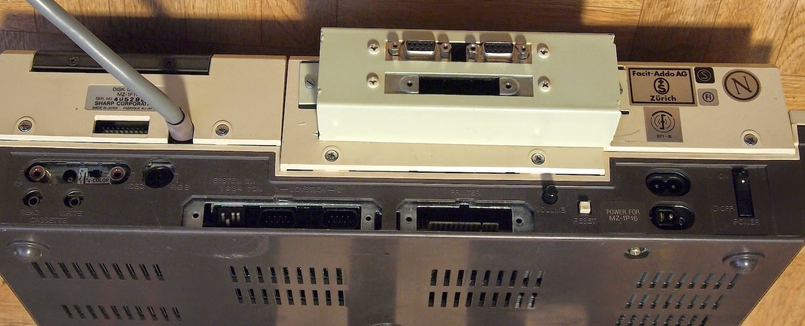 Old Machinery: Sharp MZ-800