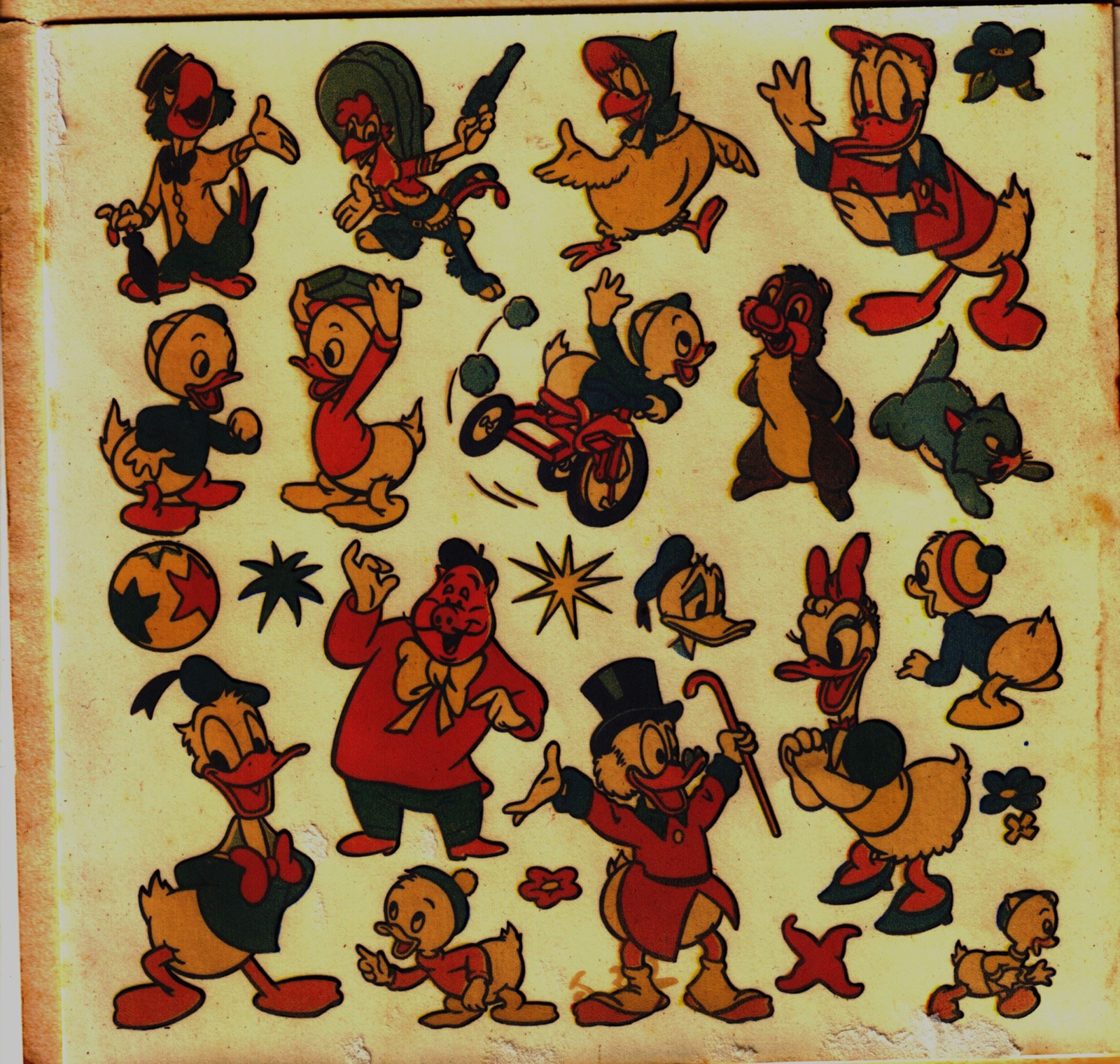 Filmic Light - Snow White Archive: 1967 Disney Character Decals by Jesco