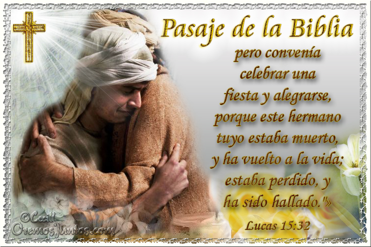 Vidas Santas: Santo Evangelio según san Lucas 15:32