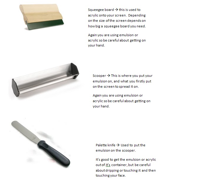 Abii Player: TIM - Equipment needed for screen printing