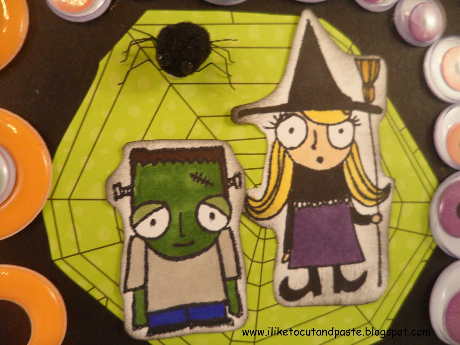 I like to cut and paste: Boo! Card
