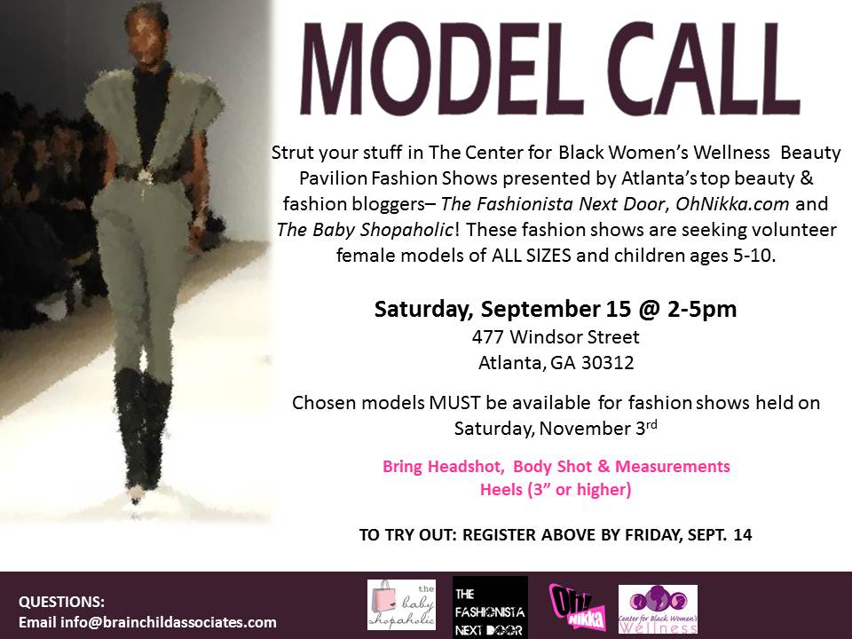 Calling All {Kid} Models! Family Health + Beauty Fashion Show - Hey Trina
