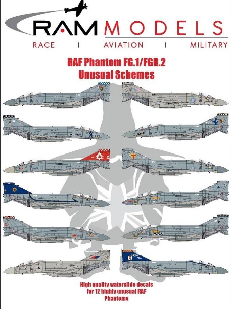 FalkeEins - a modelling blog: British RAF & Royal Navy F-4 Phantoms ...