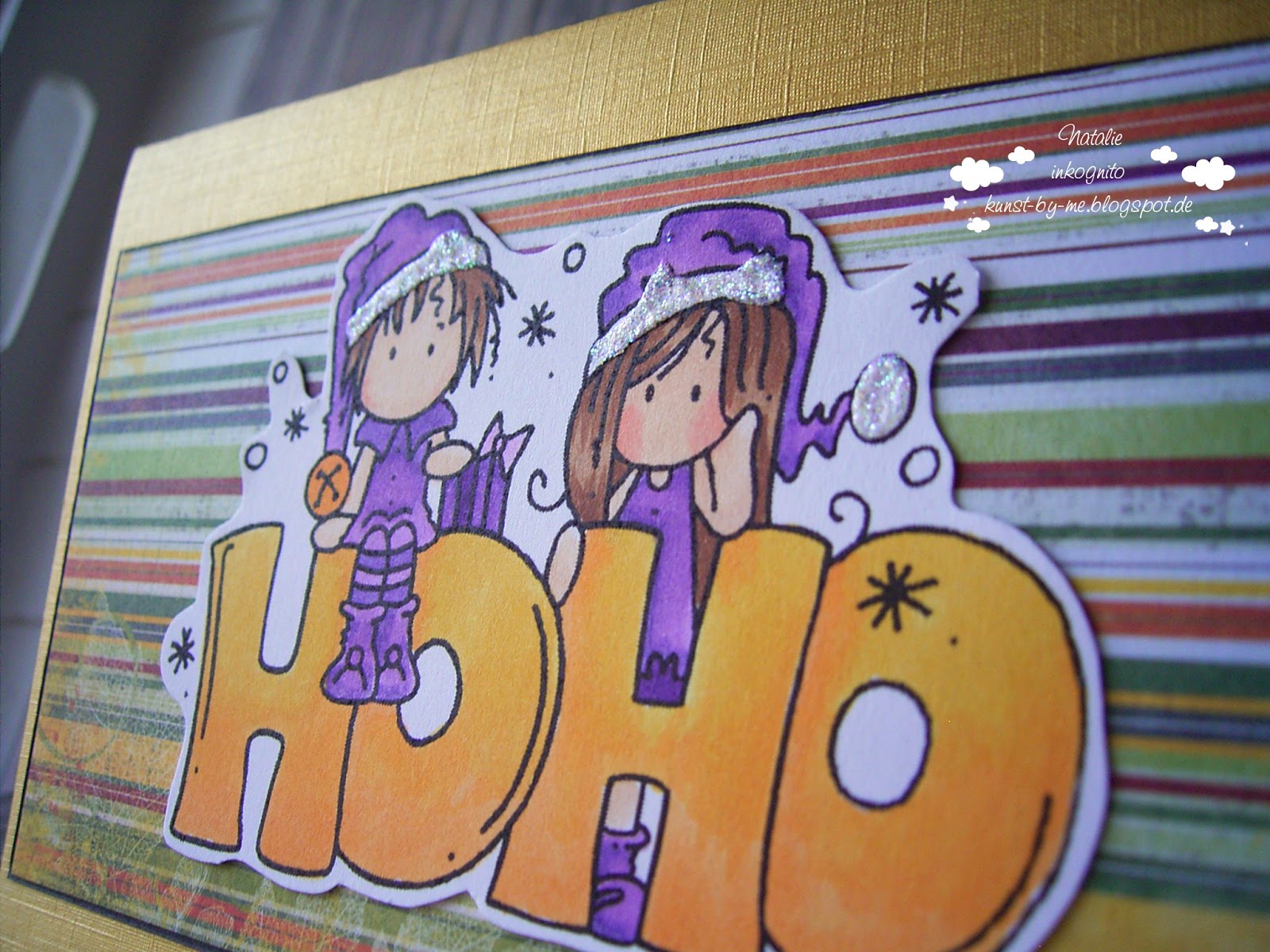 INKognito ~ Cards by Natalie: Hohoho (unusual colors / ungewöhnliche ...