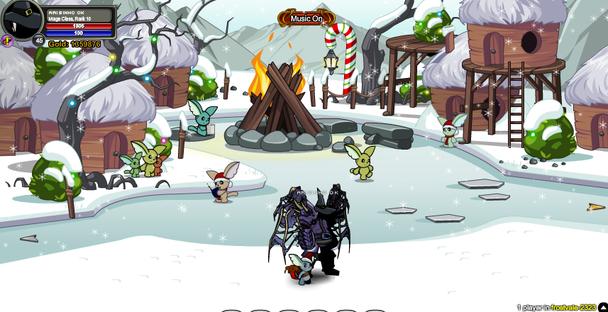 AQW Titans Of Chaos: Arisinho ok Invadindo Frostvale!