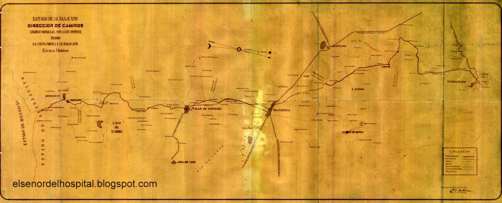 El Señor del Hospital: El camino de Uriangato a Guanajuato en 1928 ...