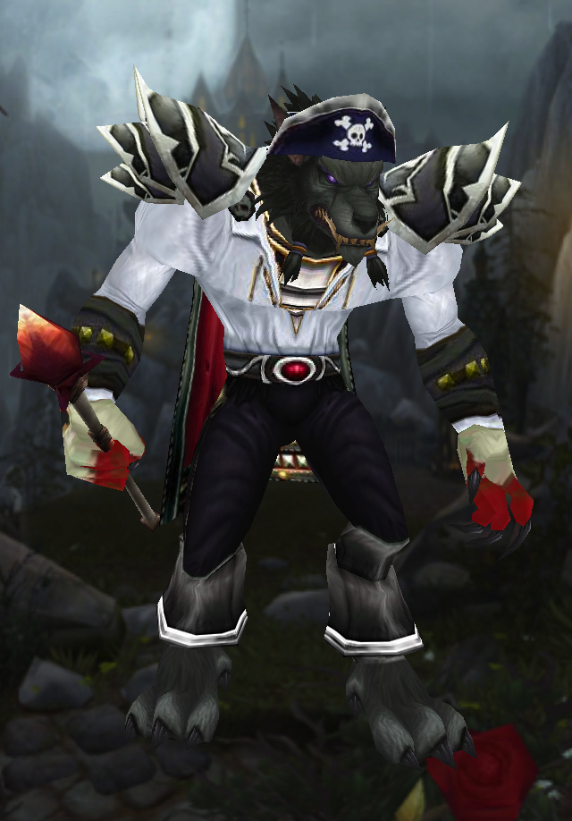Stylish Azeroth: Street Style: Worgen Pirate... Yarr!