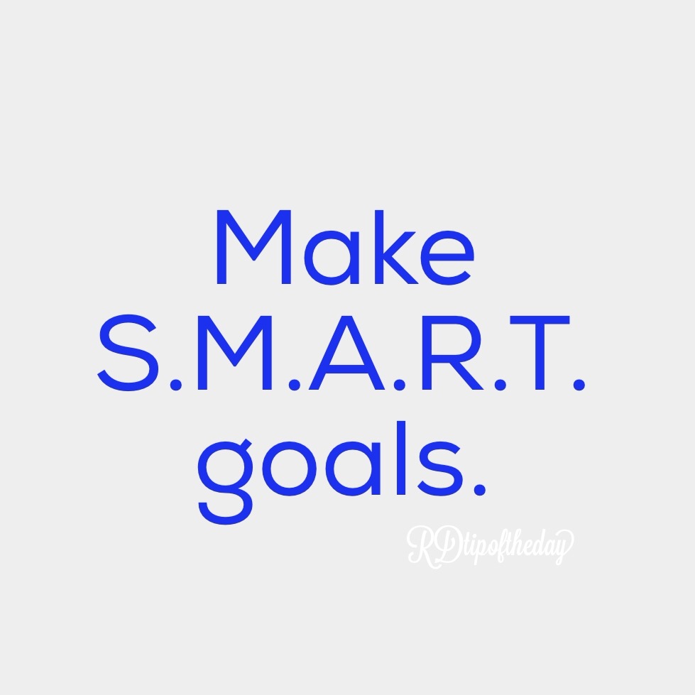 RD Tip of the Day : Goals, Resolutions, and Thoughts for 2016