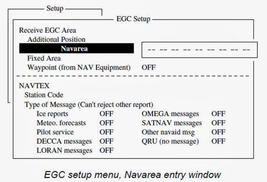 GMDSS(Global Maritime Distress and Safety System): EGC setup (FURUNO ...