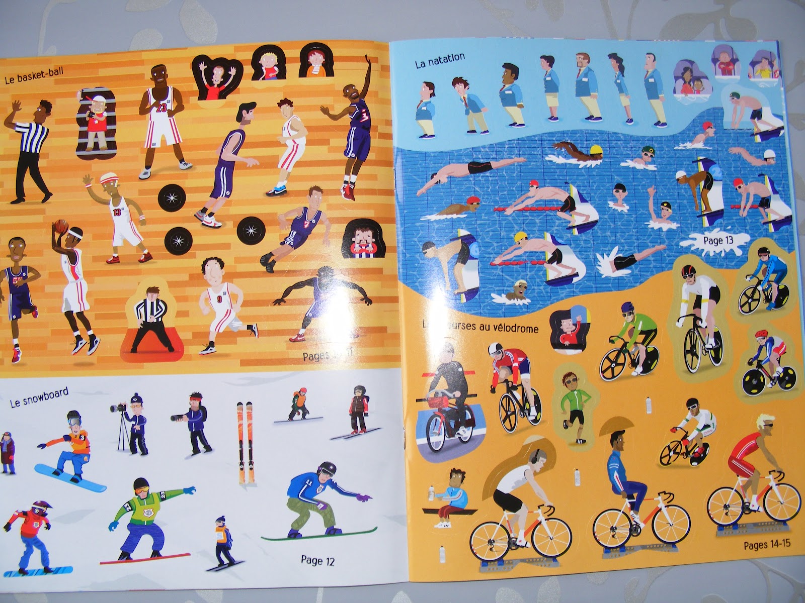 Les lectures de Mathilde: Découvrir le sport avec les éditions Usborne