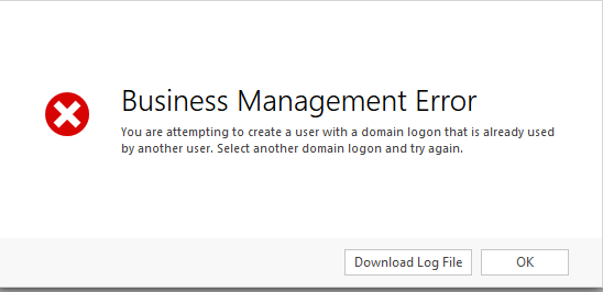 Dynamics CRM Dev Down Under: Create New User Error