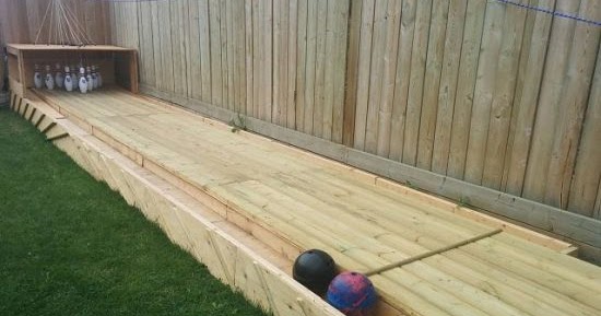 Build Your Own Backyard Bowling Alley | Find My DIY