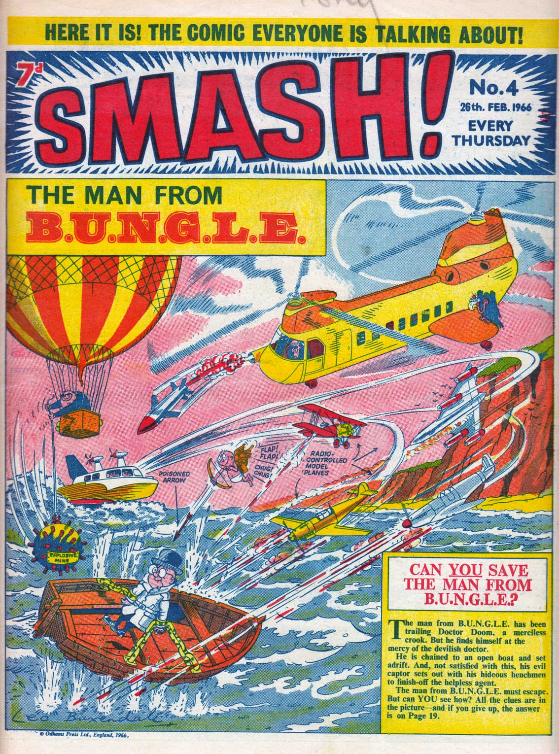 BLIMEY! The Blog of British Comics: SMASH! The first 20 covers