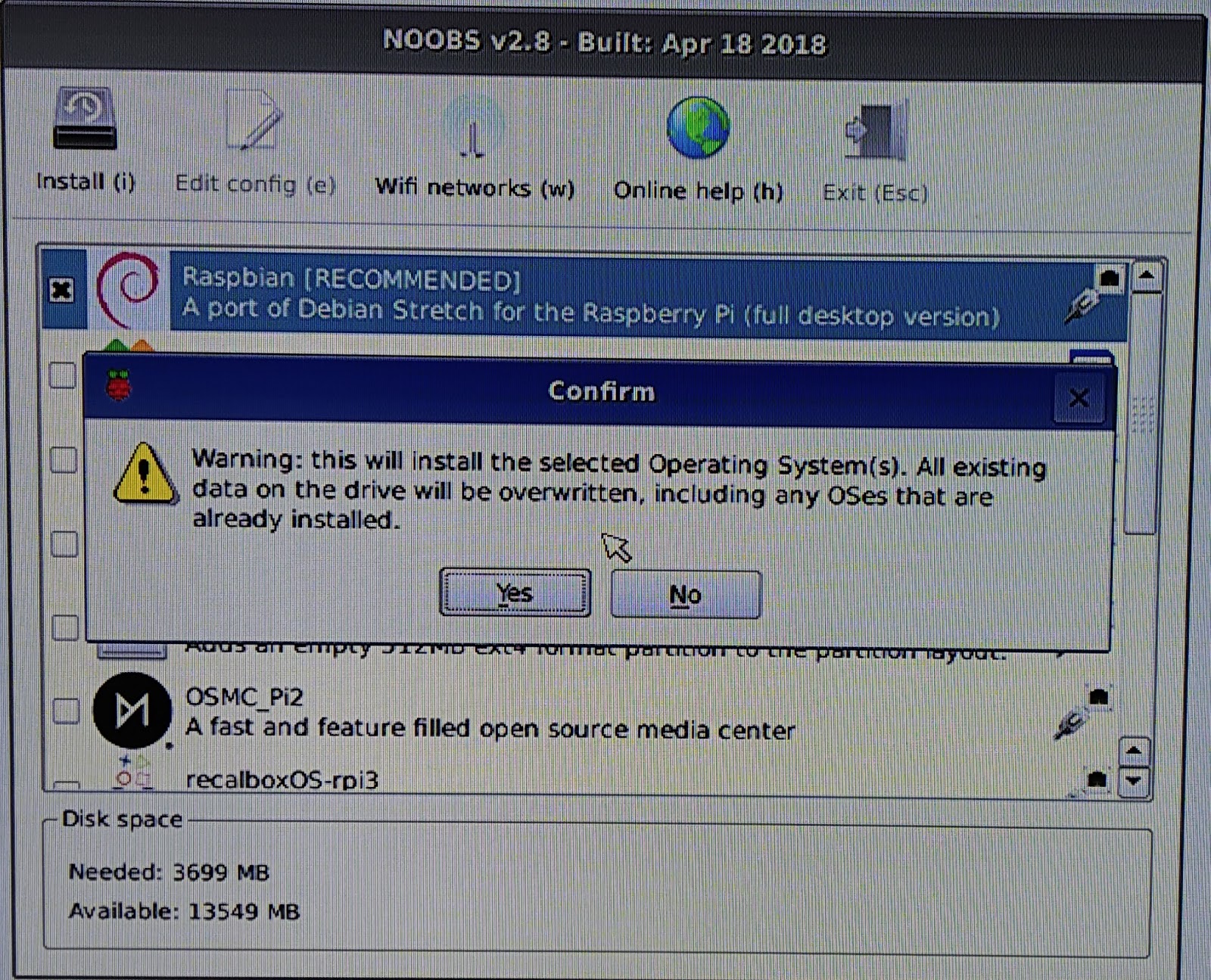 MICROPROCESSOR AND MICROCONTROLLER: Raspberry Pi - Setup using NOOBS