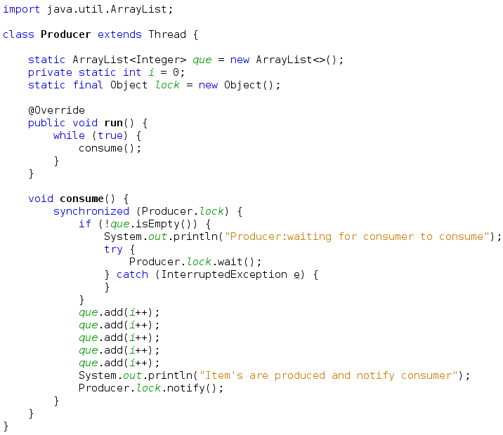 Java Latte Thread Communication With Wait Notify And Notifyall In Java 2657