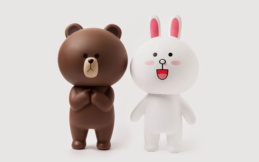 LINE FRIENDS BROWN CONY Limited Giant Action Figure Toy Character Doll 20"