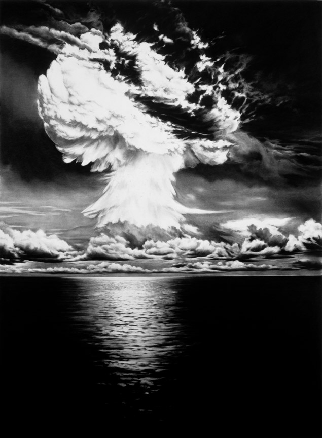 THE THINGS WE LIKE, MAKE & DO: Robert Longo Explosion Drawings