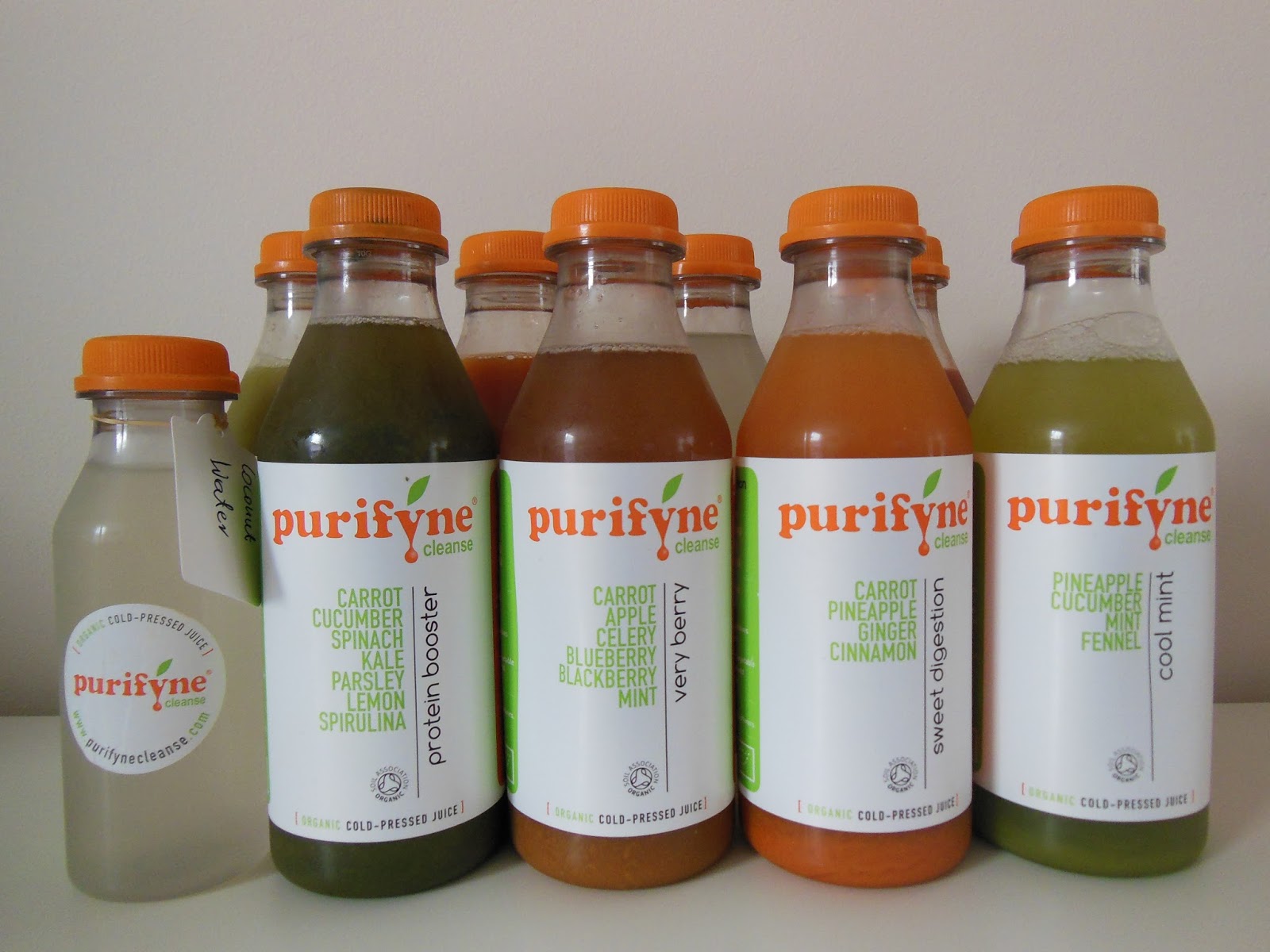 Purifyne Juices Til Dinner cleanse review | Tales of a Pale Face | UK ...