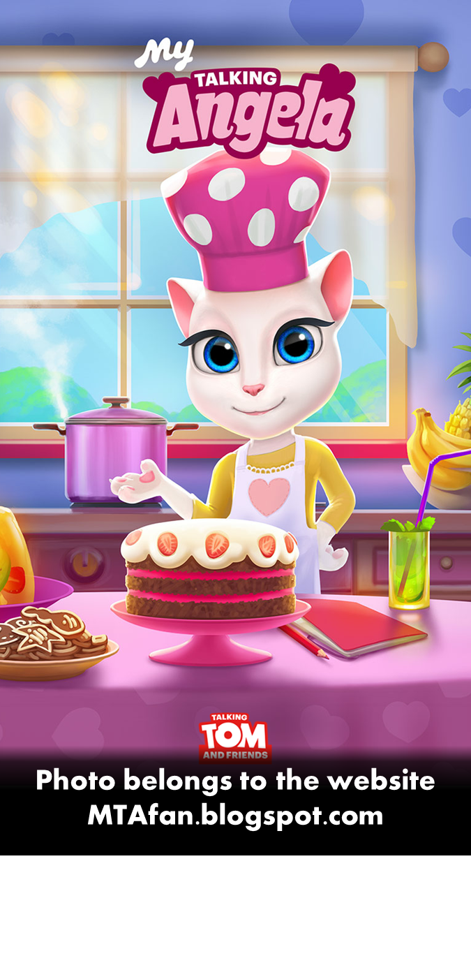 My Talking Angela - A Fan's Blog: 08.02.17 Baking Party with Angela Update!