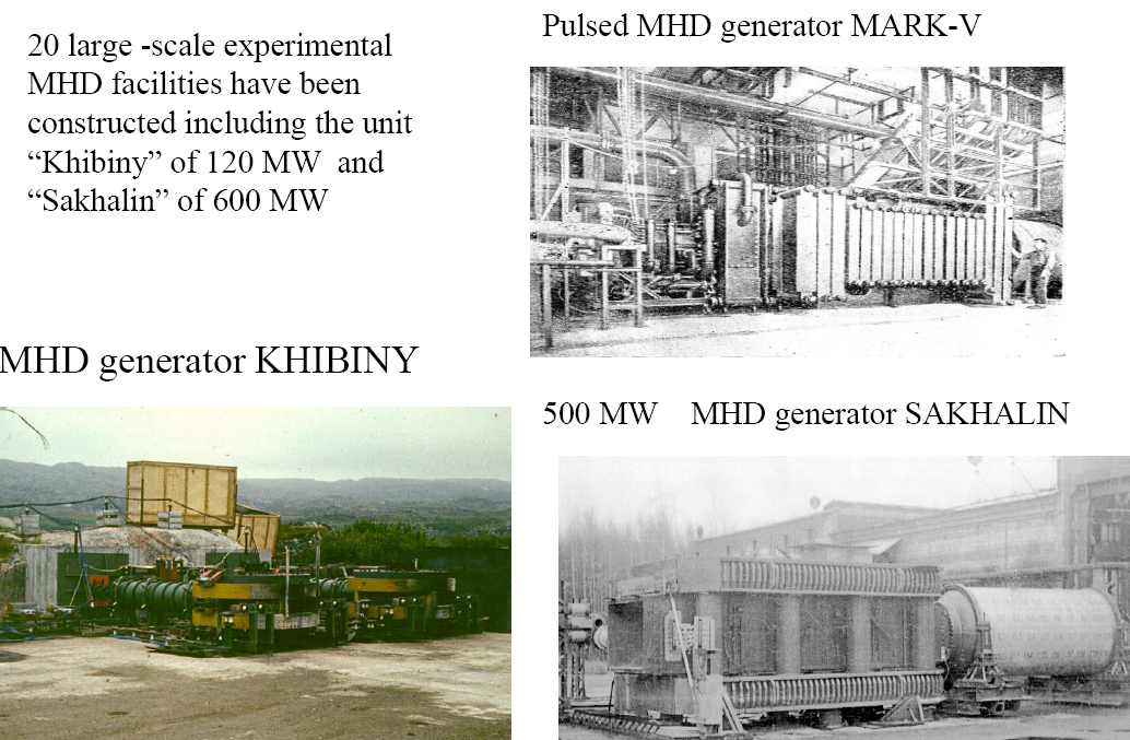 Russian and other work on MHD nuclear space power and higher efficiency ...