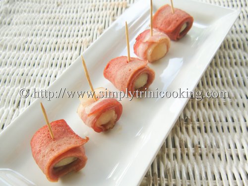 A Simple Party Desert - Rumaki