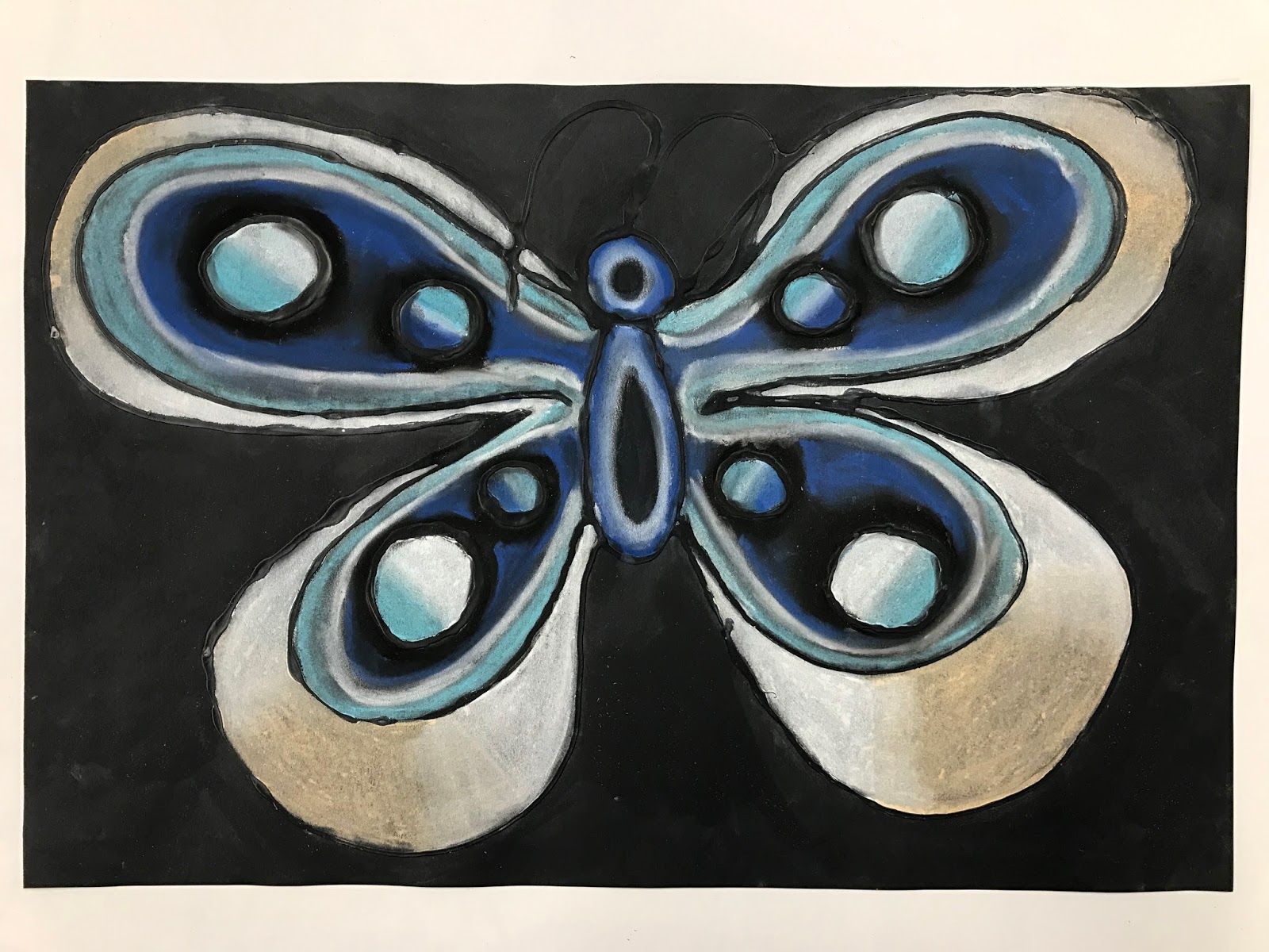 Mrs. Wille's Art Room: Period 3 Pastel bug drawings