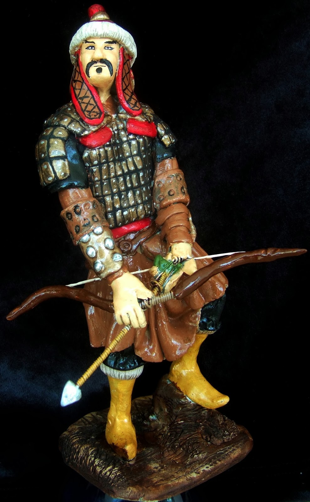 A Arte de Yury Hendrik: Genghis Khan