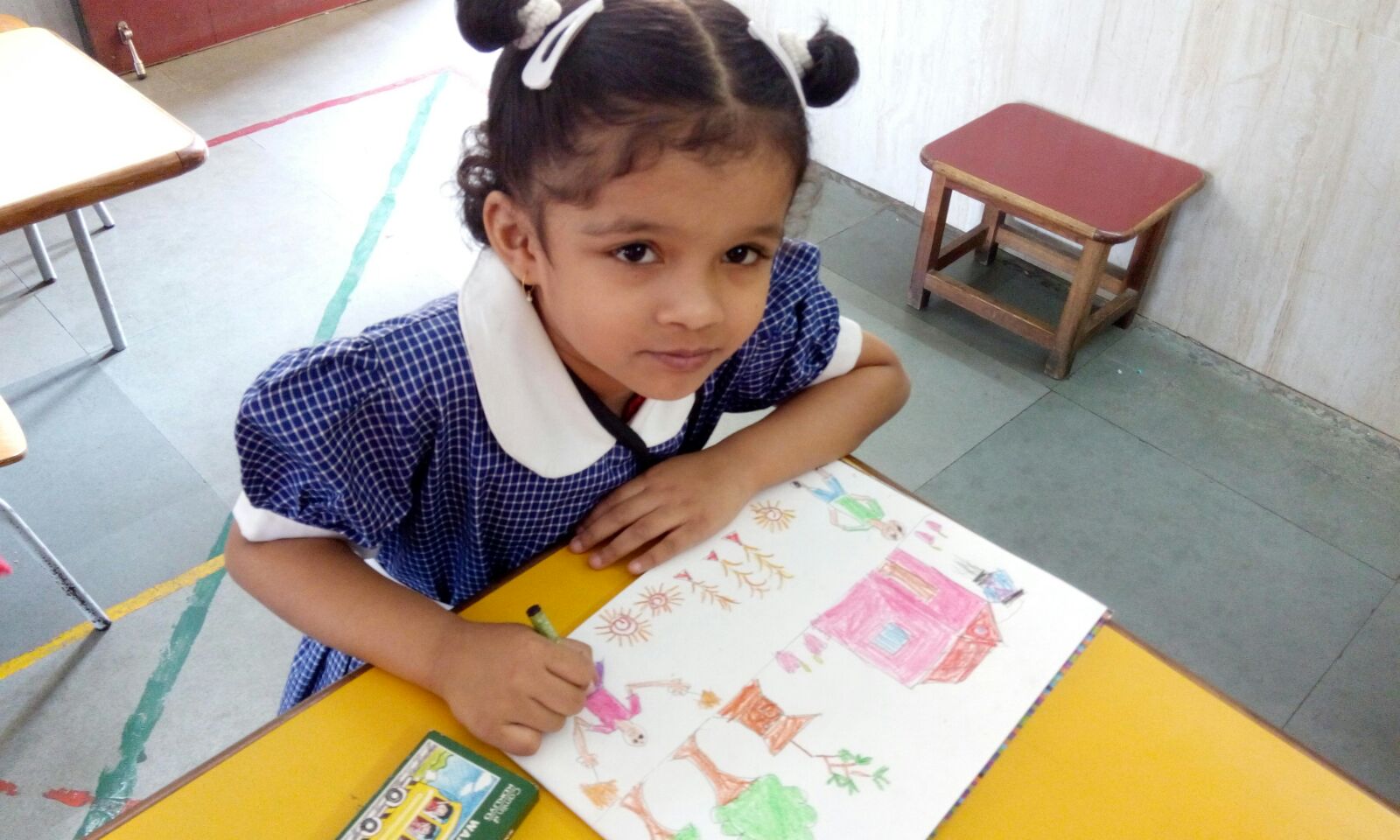 Our Pre-primary blog: Drawing & Colouring Competiton Jr. KG.