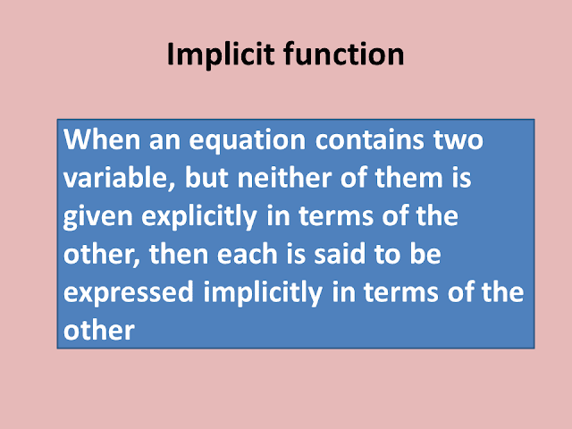 Math12: Further Differentiation