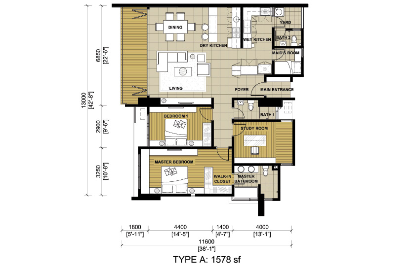 Gembira Residensi: Layout Plan