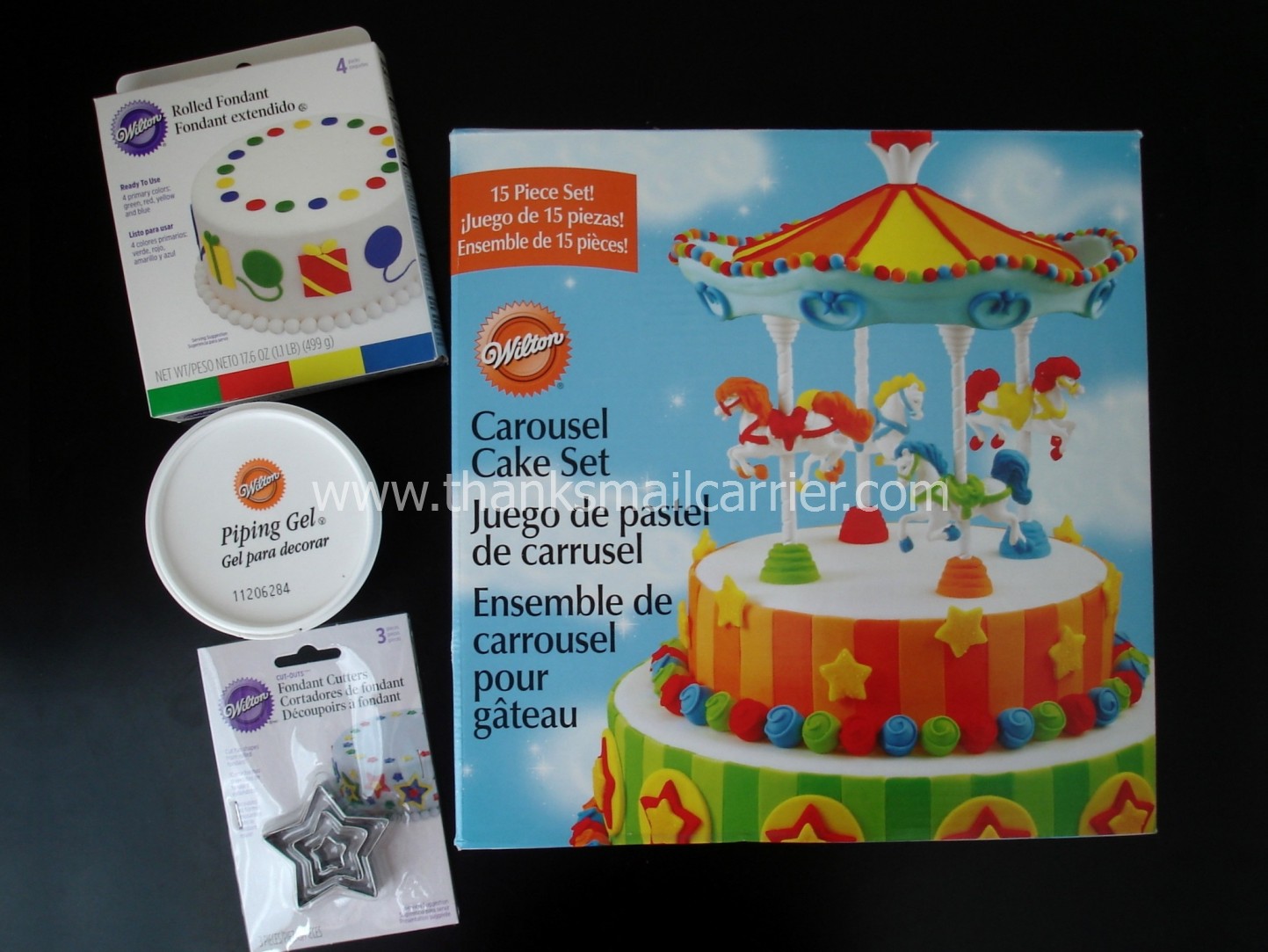 Thanks, Mail Carrier | Wilton Carousel Cake Set {Review & Giveaway - 3 ...