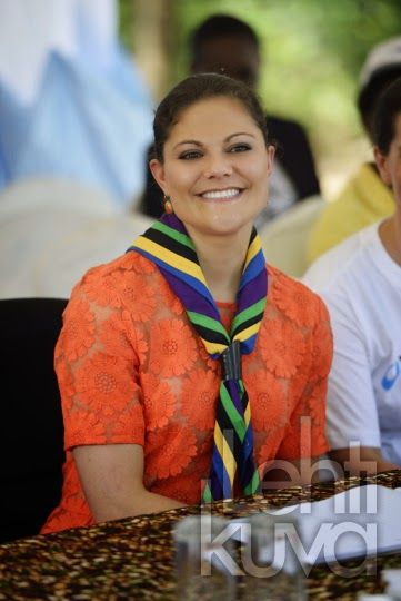 Crown Princess Victoria in Tanzania(2)