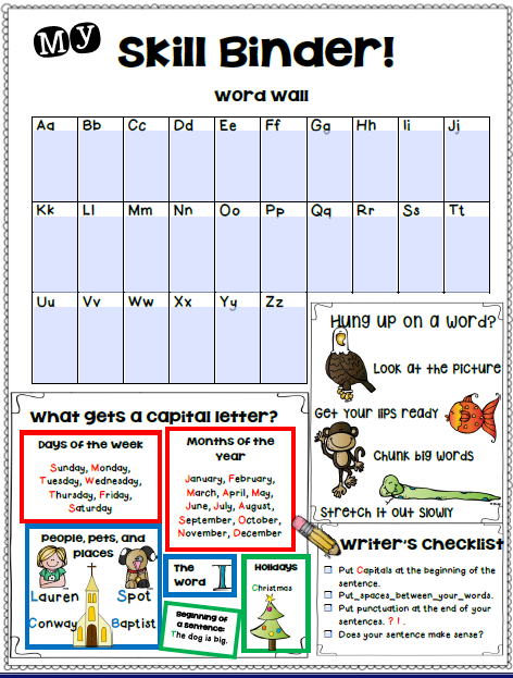 The 2 Teaching Divas: Skill Binder 2nd Grade Edition